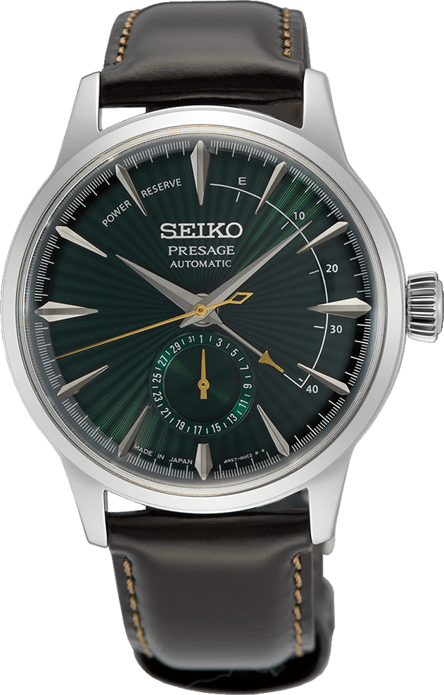 Seiko Presage Midnight Mockingbird Mens Automatic Watch SSA459 SSA459J