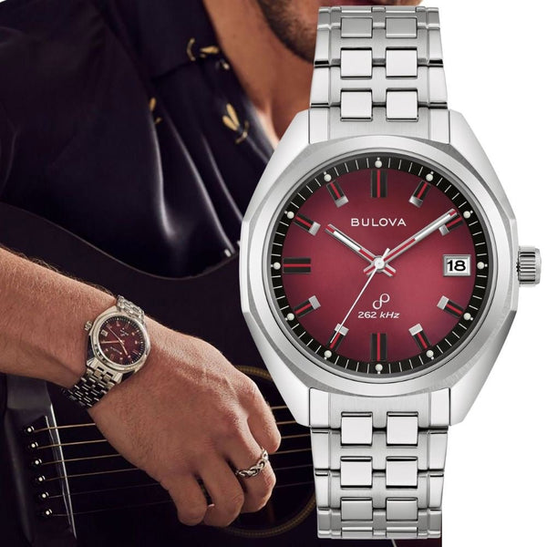 Bulova Jet Star Series Mens Hi-Beat Quartz Watch 96B401