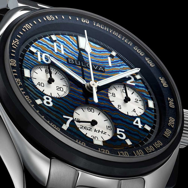 Bulova Lunar Pilot Limited Edition Budii Mens Watch 98A329