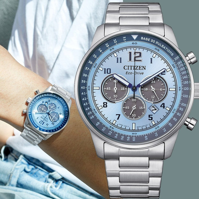 Citizen Chronograph Mens Solar Power Watch CA4500-83M