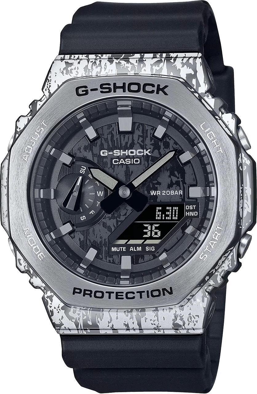 Casio G-Shock Casioak Analogue Digital Mens Watch GM2100GC-1A