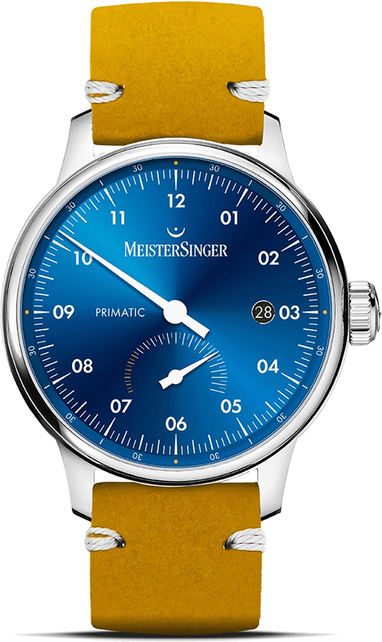 MeisterSinger Primatic Single Hand Swiss Watch PR918/B
