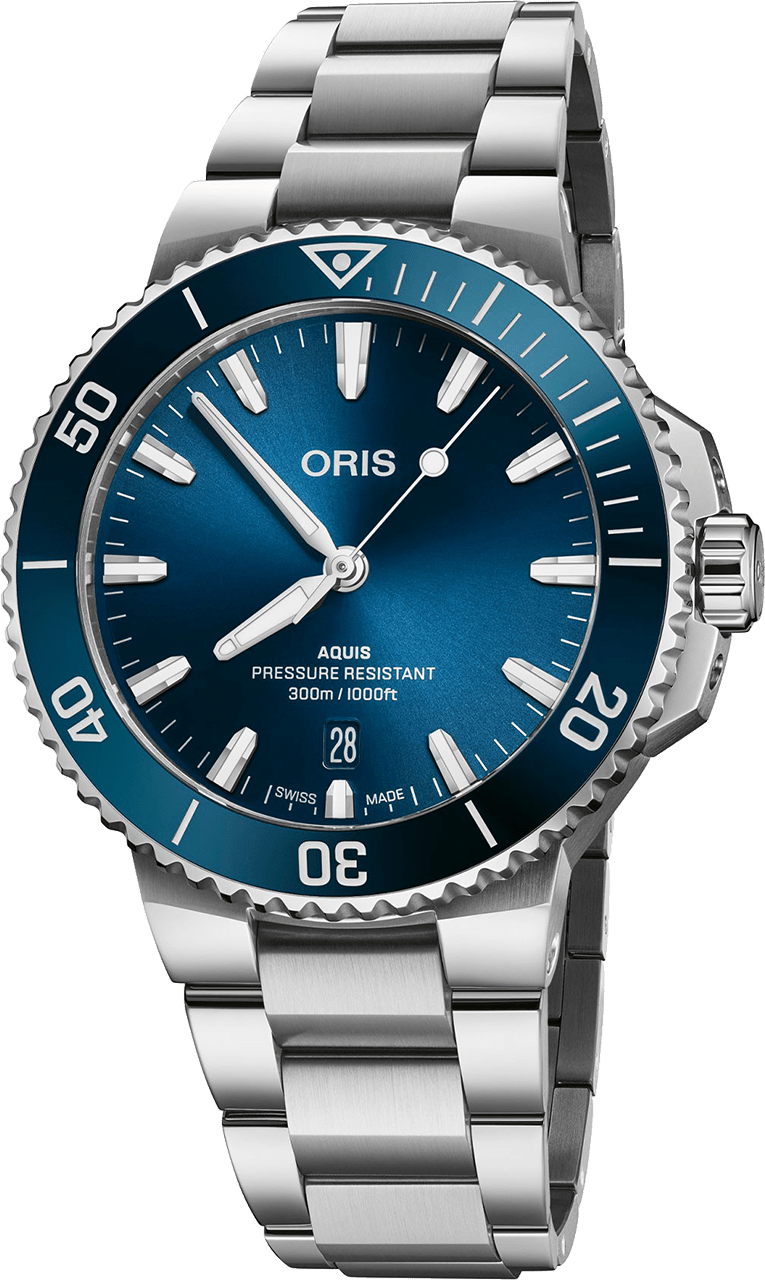 Oris Aquis Date 41.5mm Mens Watch 01 733 7787 4135-07 8 22 04PEB