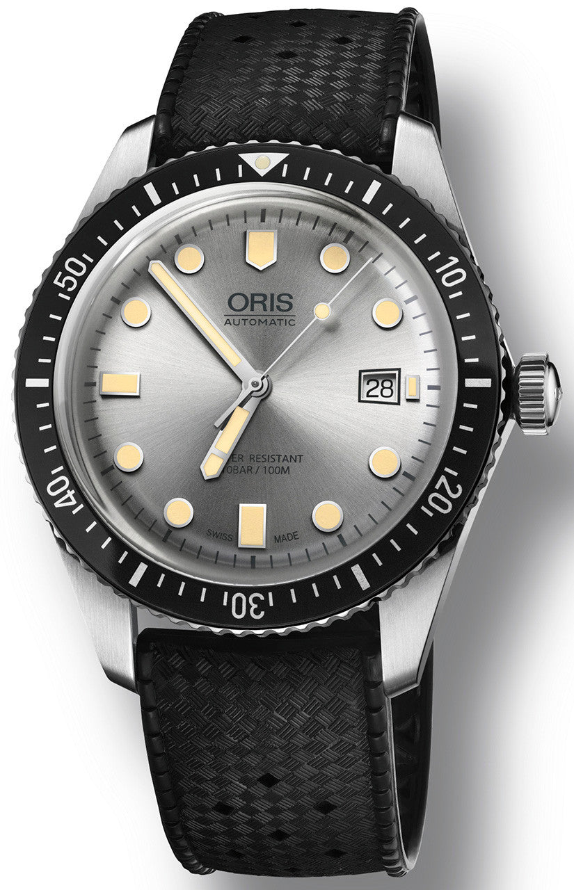 Oris Divers Sixty-Five Stainless Steel Mens Watch 01 733 7720 4051-07 8 ...