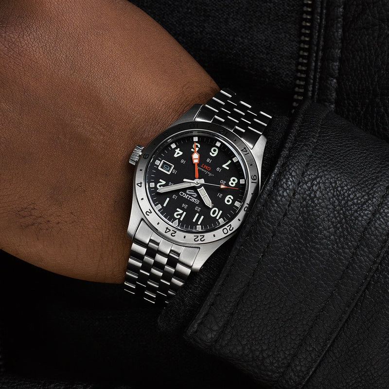 Seiko 5 Sports GMT Black Dial Watch SSK023 SSK023K SSK023K1