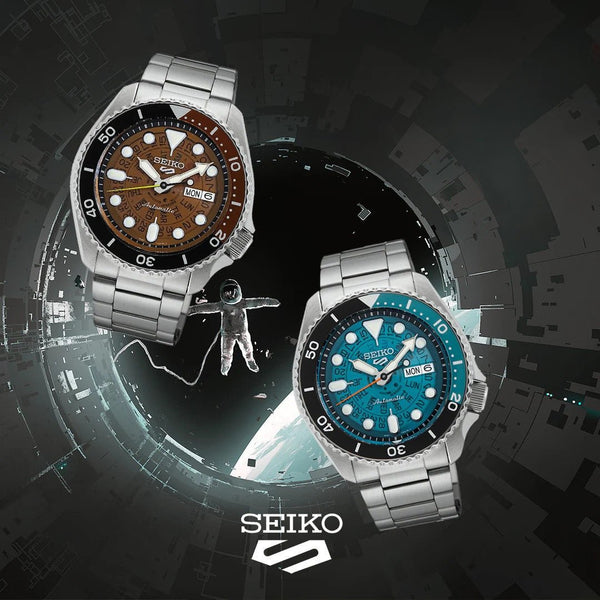 Seiko 5 Sports SKX Automatic Brown Dial Watch SRPJ47K SRPJ47K1