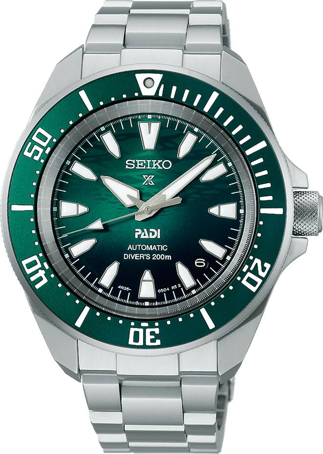 Seiko Samurai Shogun Mens Automatic PADI Dive Watch SRPL53K