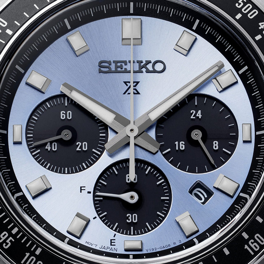 Seiko Prospex Speedtimer Light Blue Mens Watch SSC935P SSC935P1